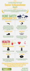 National Senior Independence Month Infographic - J&B At Home