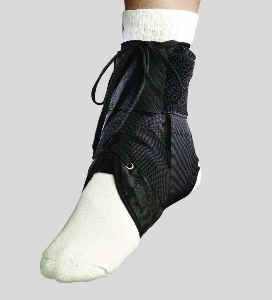 Ankle Stablizier with Heel Locking Straps - J&B At Home
