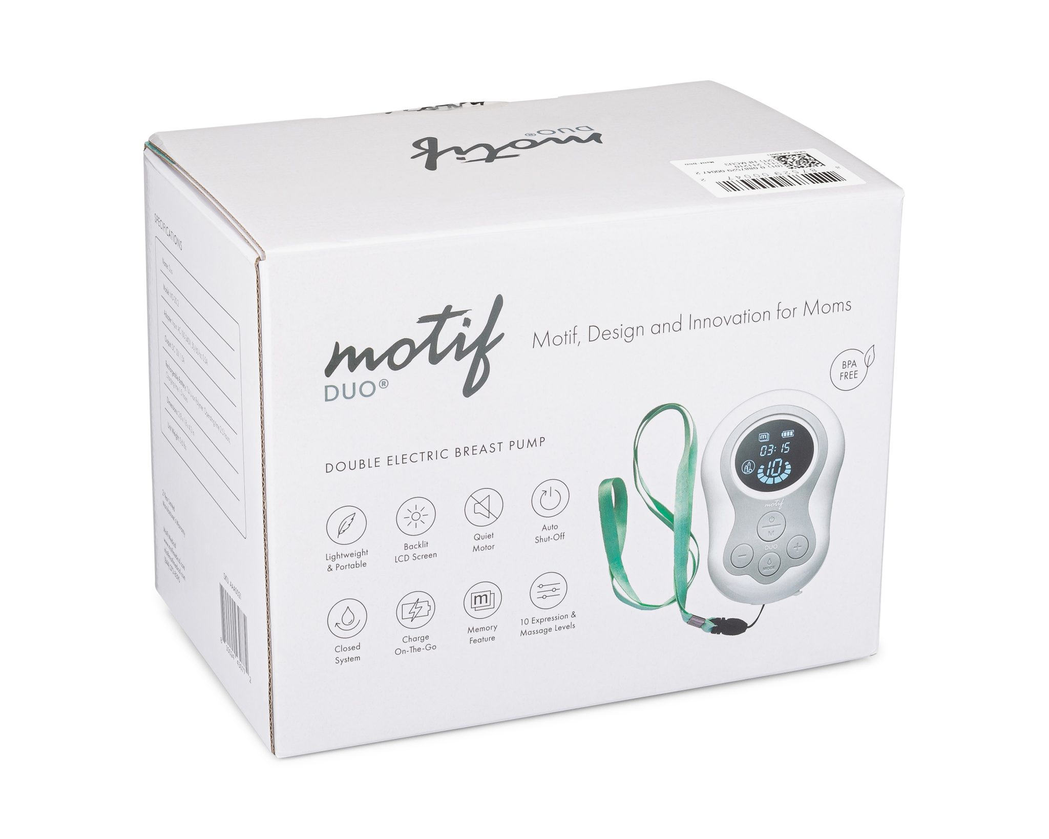 Motif Duo Electric Breast Pump - J&B At Home