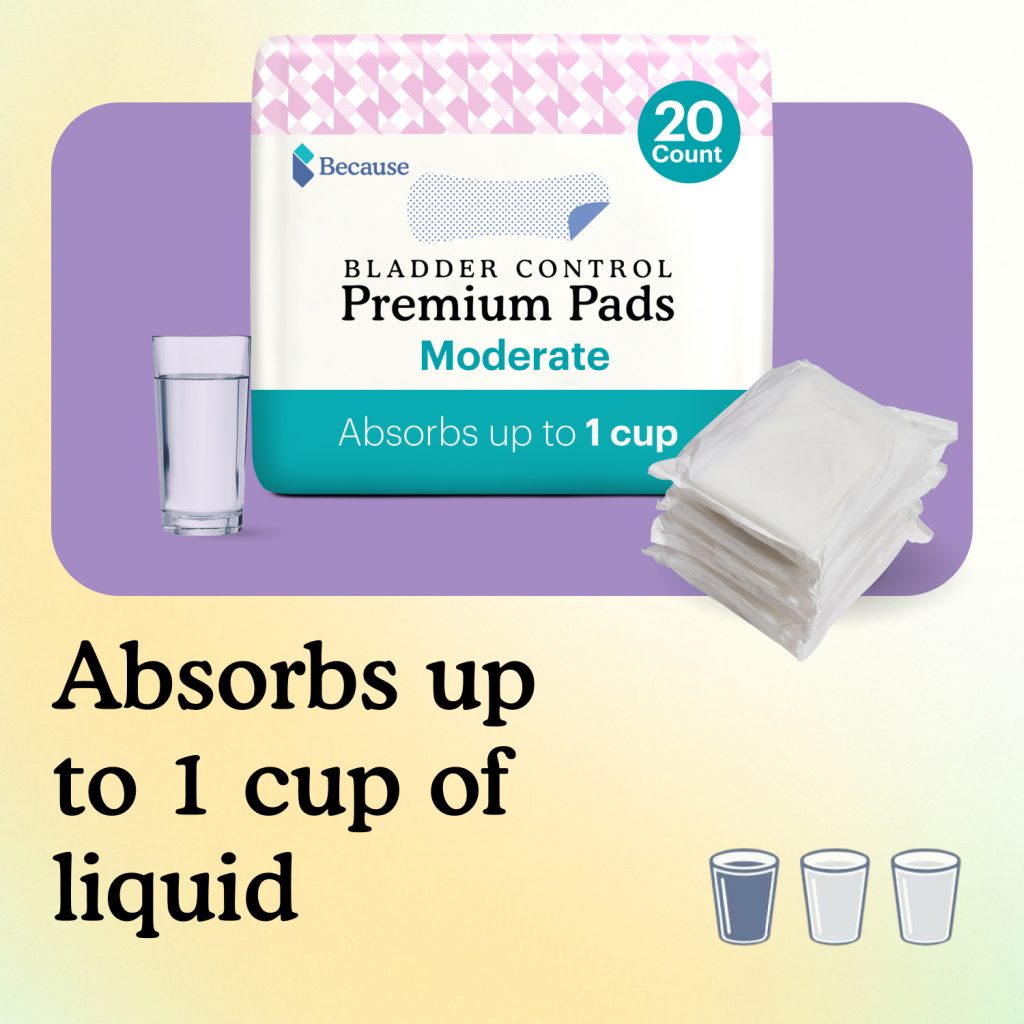 Because Premium Pads for Women - J&B At Home